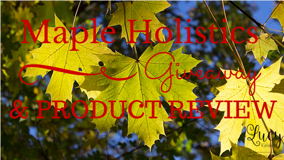 Maple Holistics Product Review & Giveaway – Cruelty free lucy